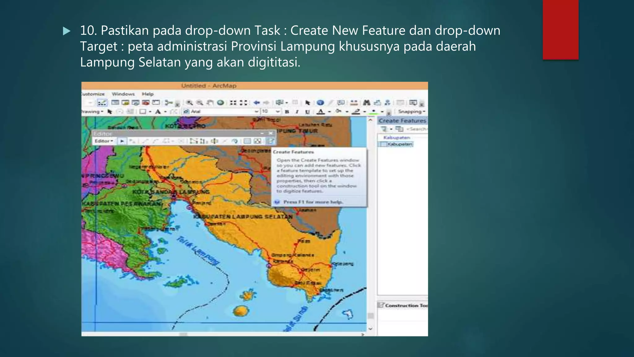 Digitasi peta sig dasar | PPTX