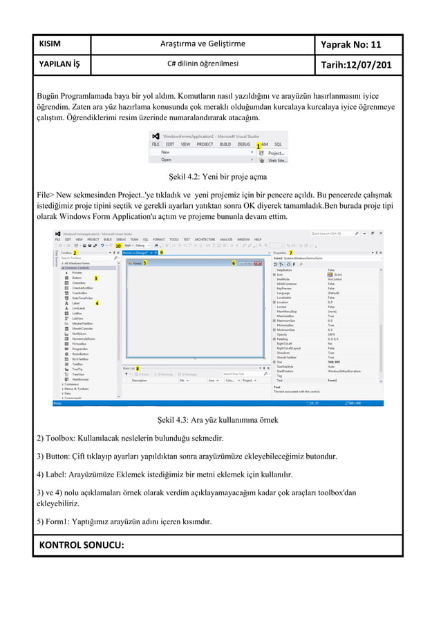 Staj Defterim-2013/1 | PDF