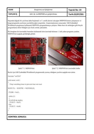 Staj Defterim-2013/1 | PDF