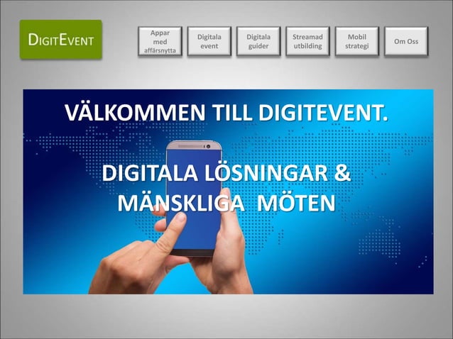 DigitEvent presentation | PPT
