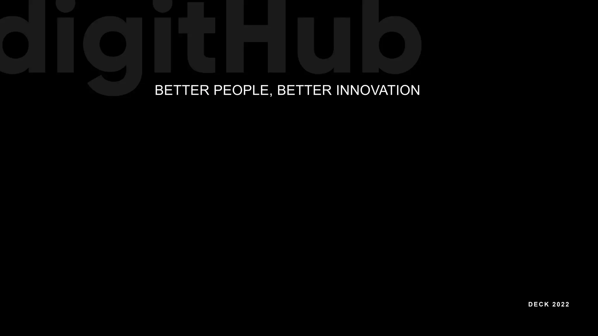 digitHub Group Deck 2022 and Case Histories | PPT