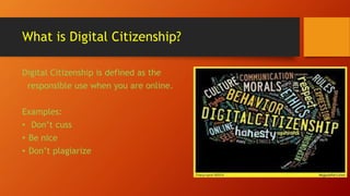 Digitial citizenship | PPTX