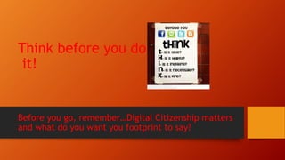 Digitial citizenship | PPTX
