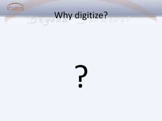 Digitization - Basic questions | PPTX