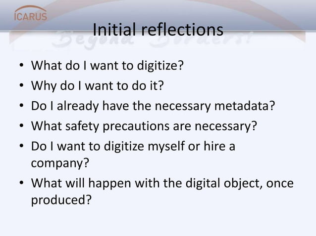 Digitization - Basic questions | PPTX
