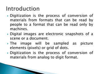 Digitization | PPTX