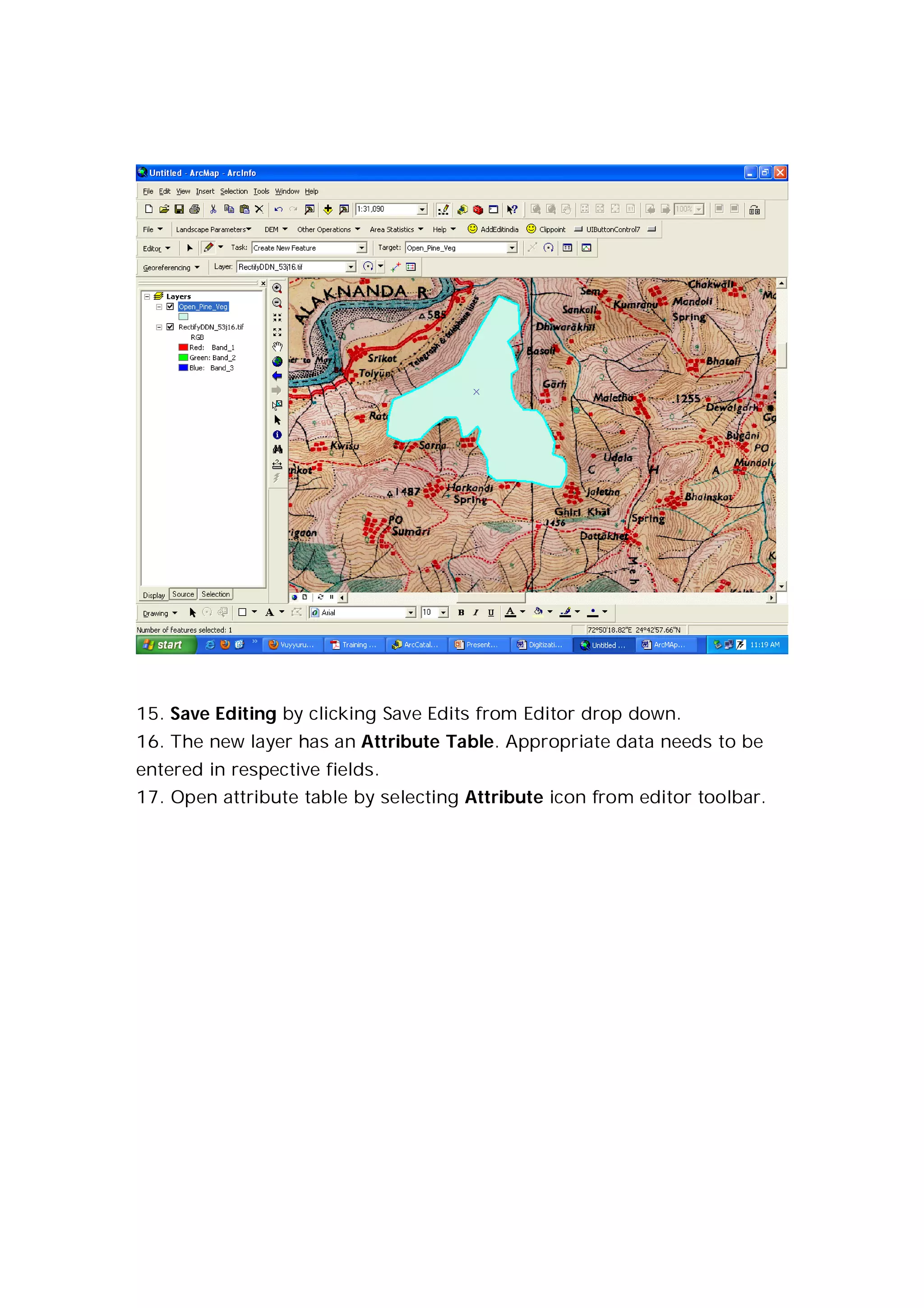 Digitization arc gis | PDF