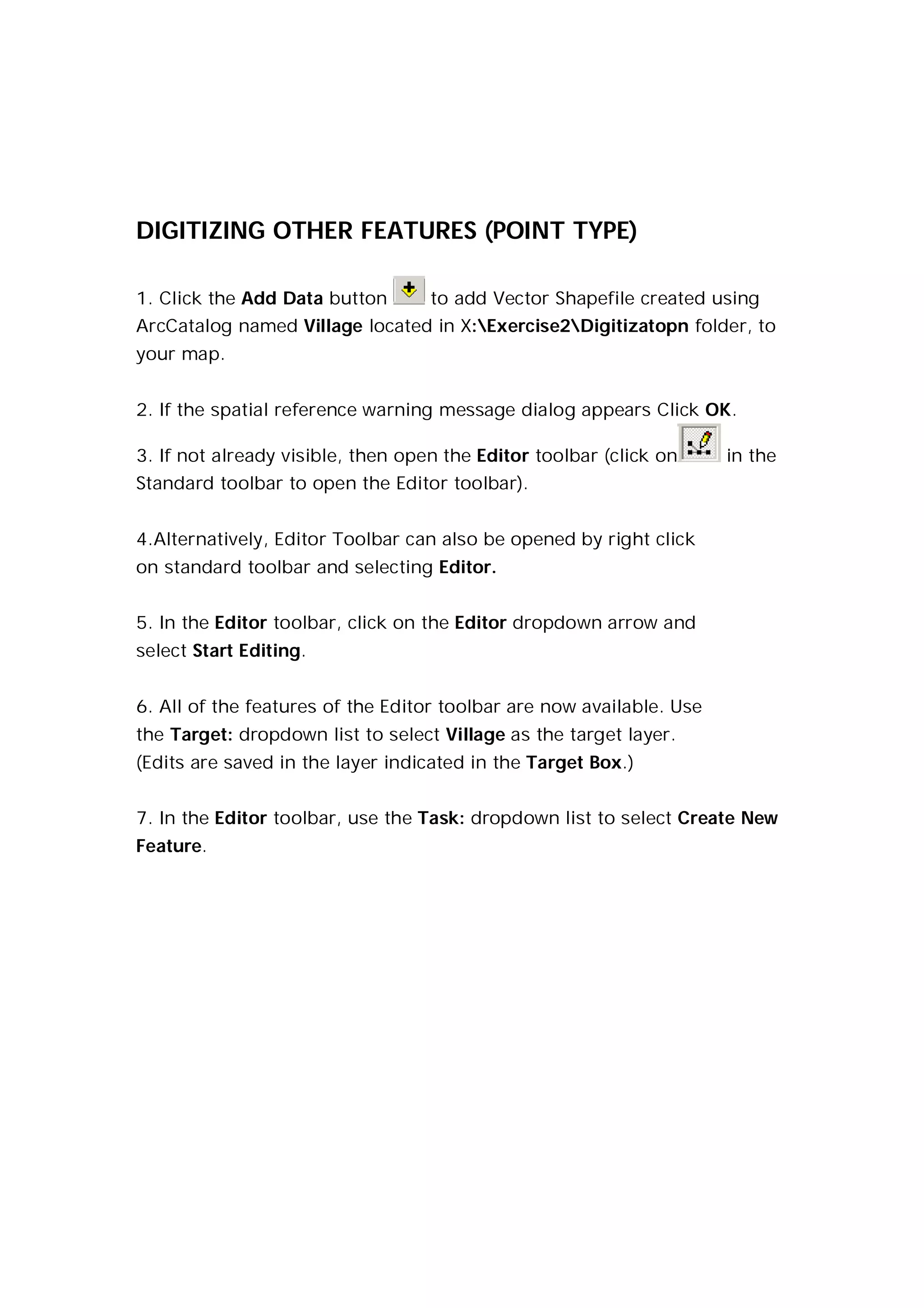 Digitization arc gis | PDF