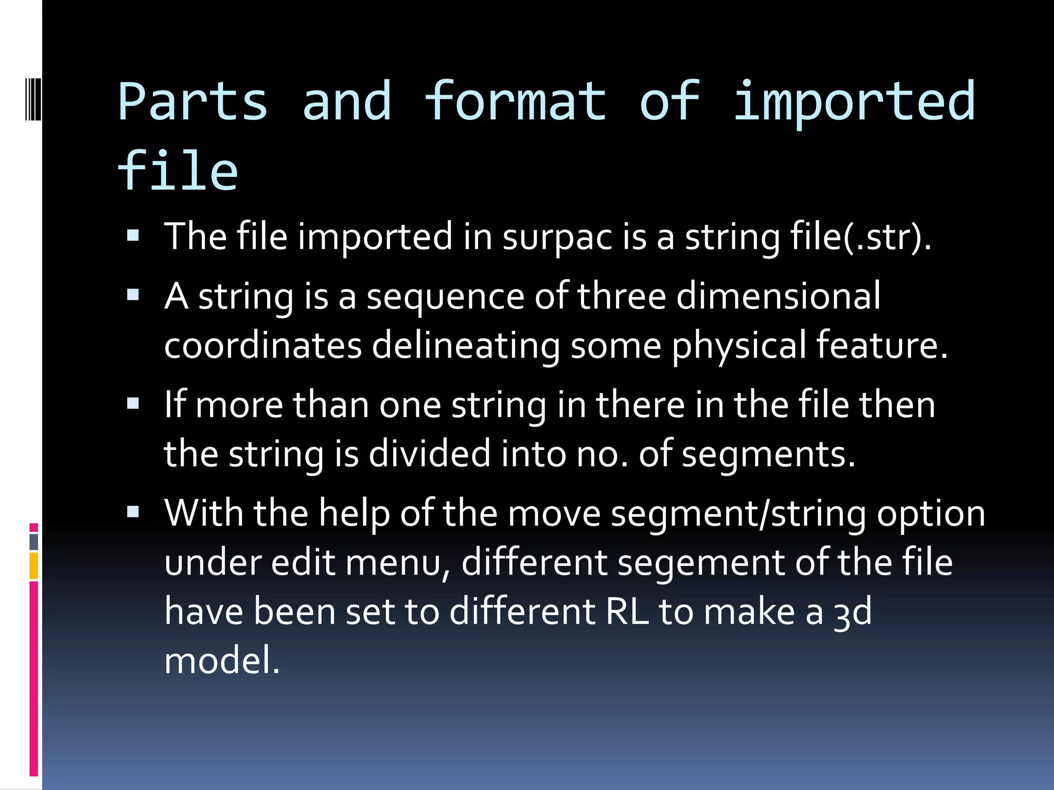 Digitization and 3d modelling of a mine plan | PPTX