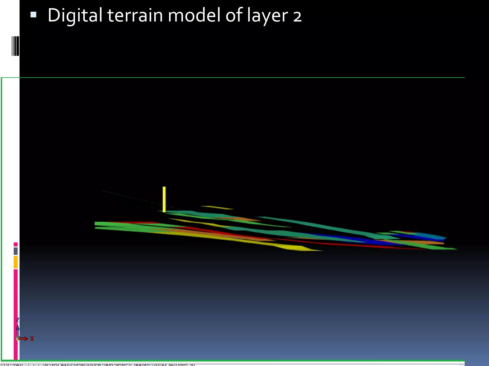 Digitization and 3d modelling of a mine plan | PPTX