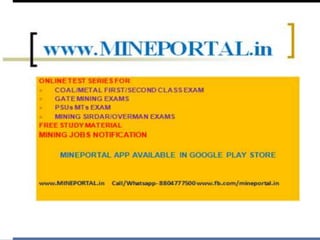 Digitization and 3d modelling of a mine plan | PPTX