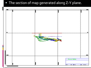 Digitization and 3d modelling of a mine plan | PPTX