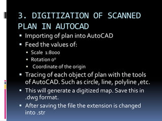 Digitization and 3d modelling of a mine plan | PPTX