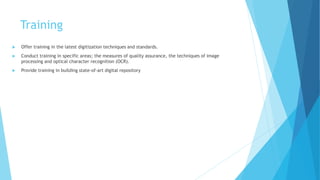 Digitization and archiving | PPT