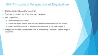 Digitization and archiving | PPT