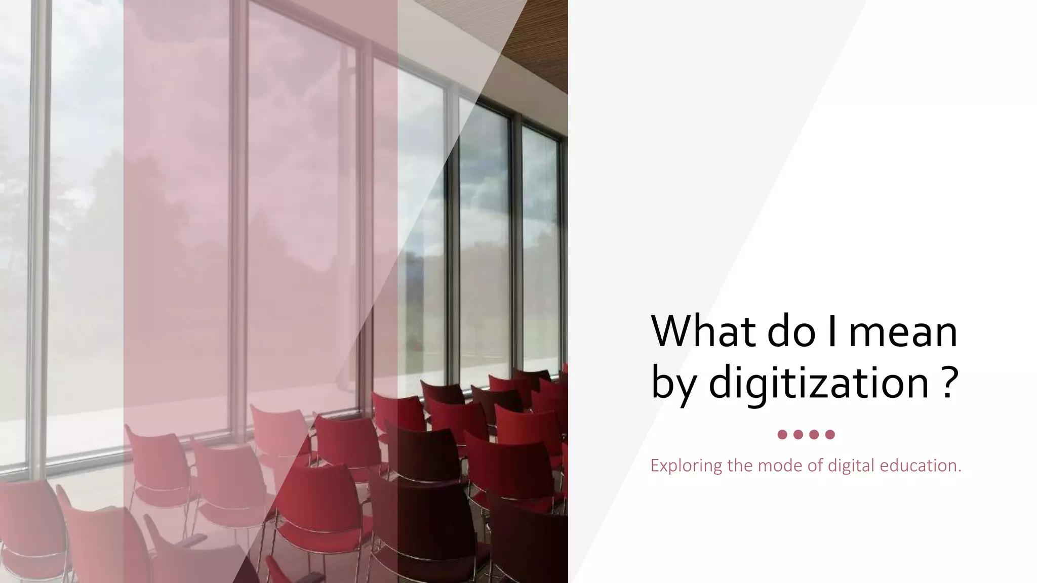 Digitization in college | PPT