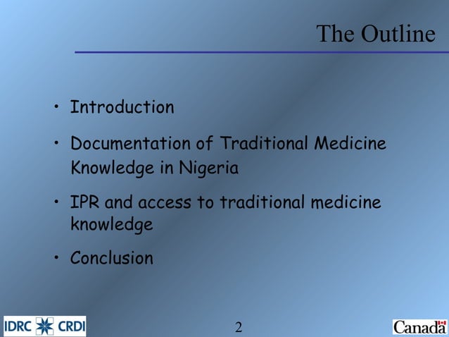Digitization, IPR and Access to Traditional Medicine Knowledge in ...