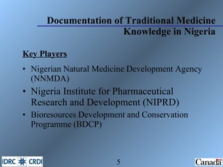 Digitization, IPR and Access to Traditional Medicine Knowledge in ...