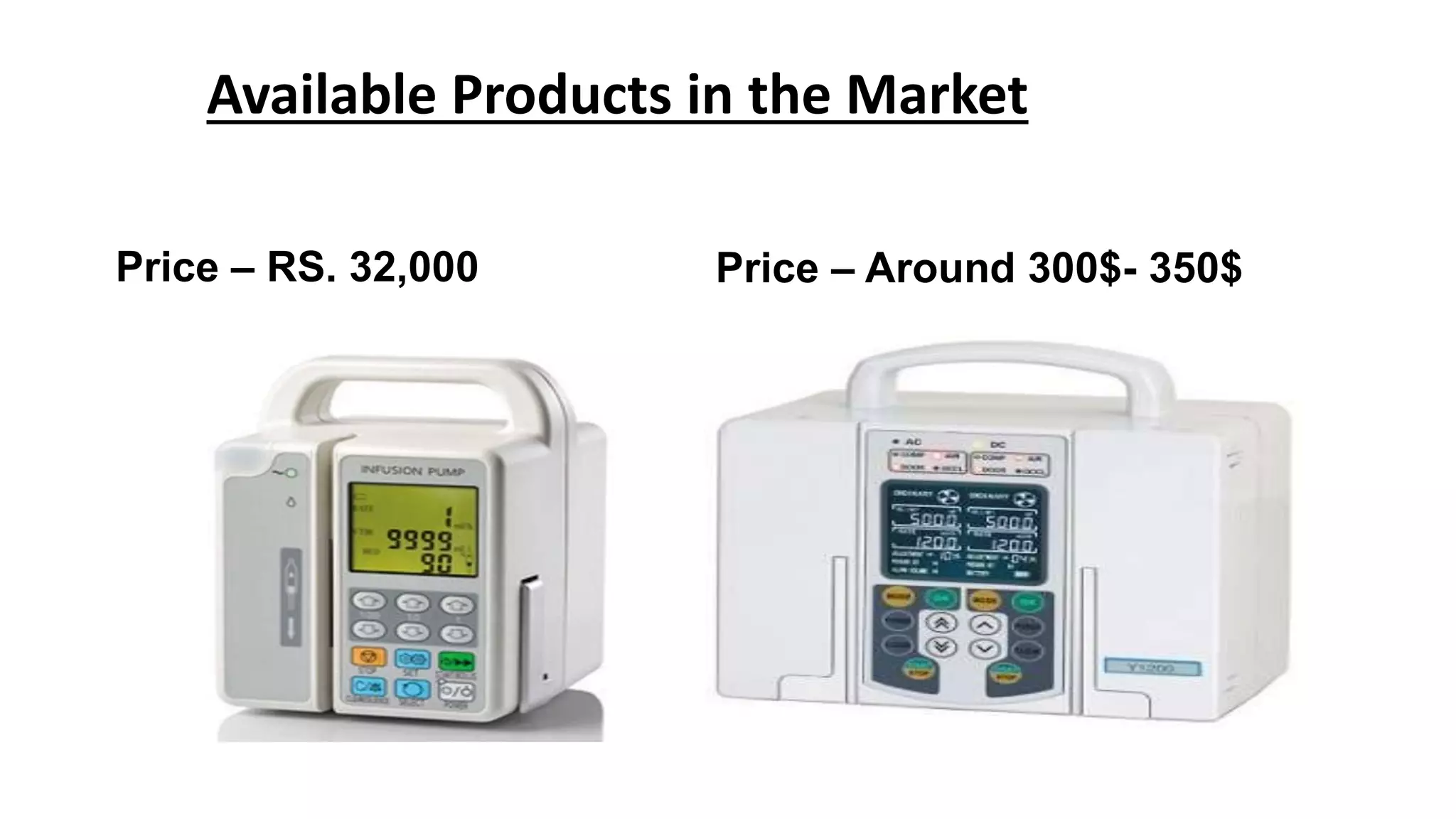 Digitization of Infusion Pump | PPTX
