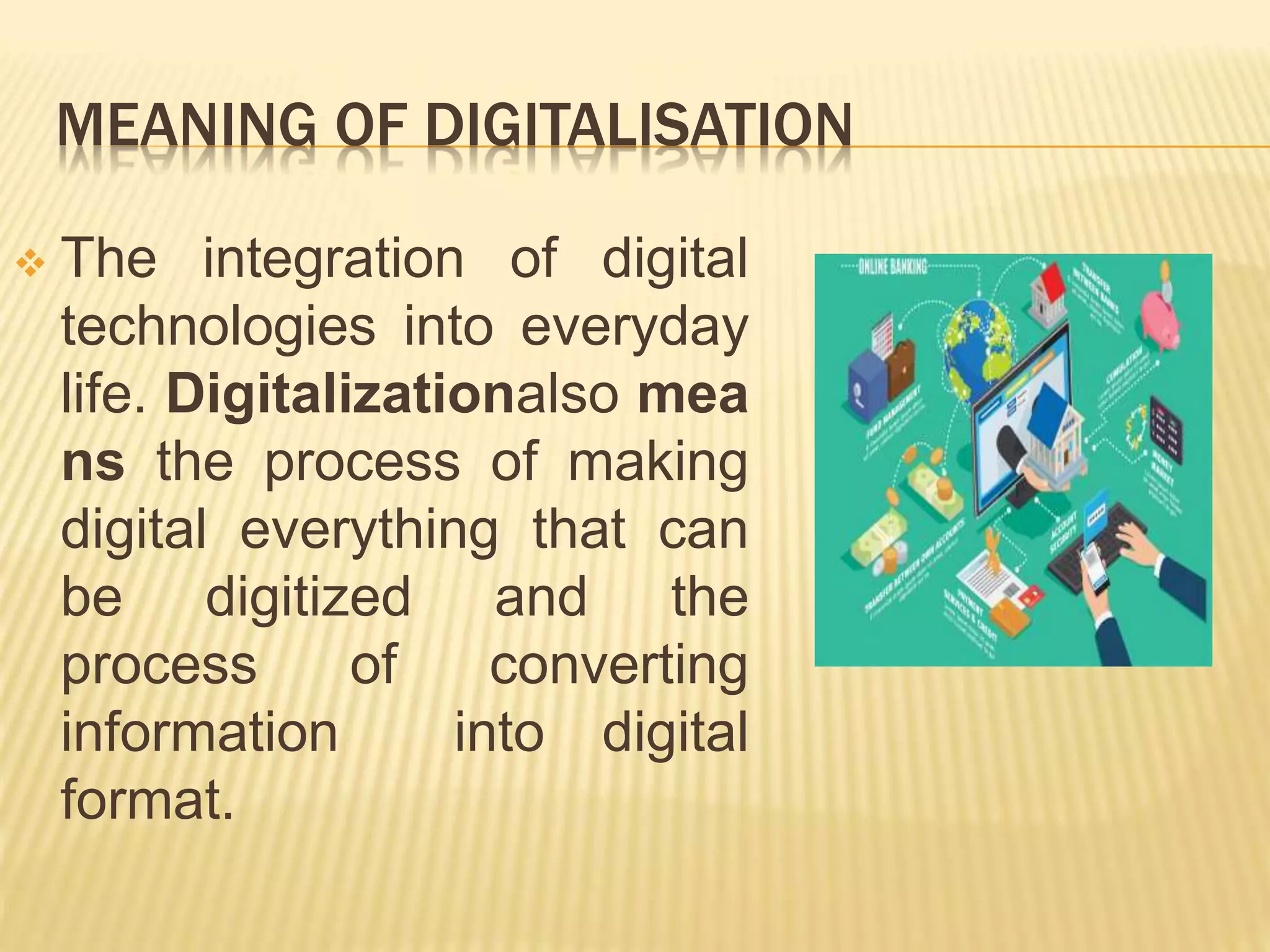 Digitization and Indian Democracy | PPTX