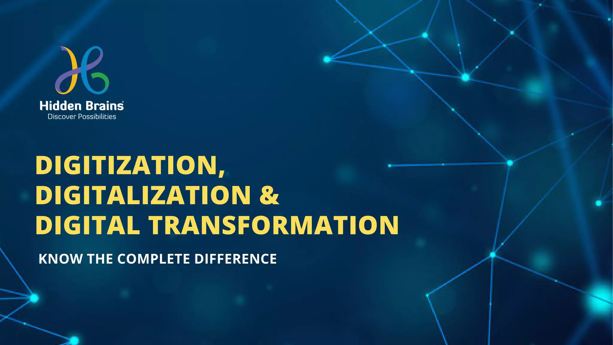 Digitization vs Digitalization vs Digital Transformation | PDF