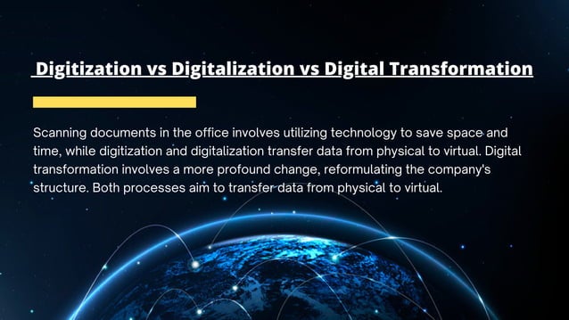Digitization vs Digitalization vs Digital Transformation | PDF | Computing | Technology & Computing