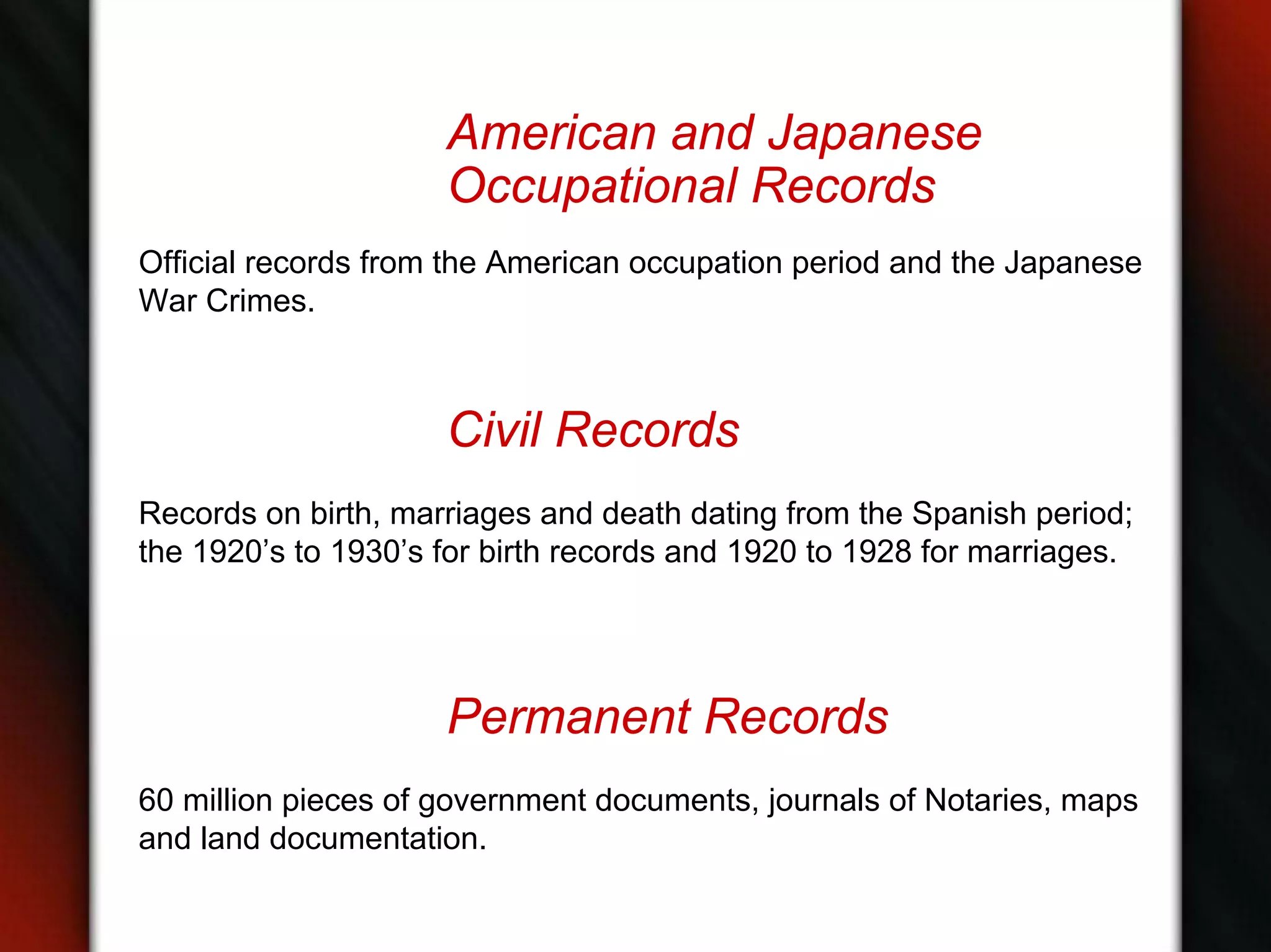 Digitizing Records At The National Archives | PDF