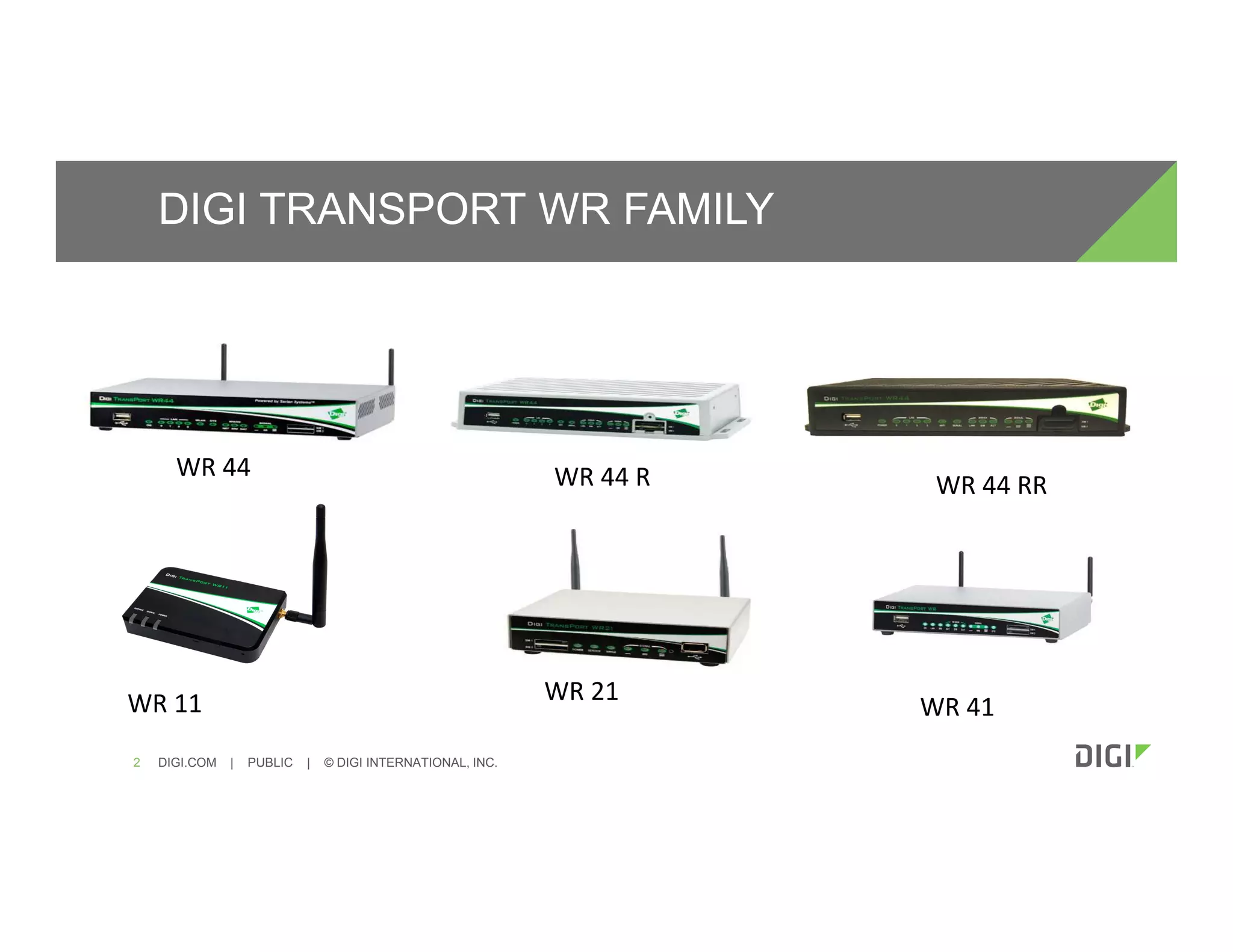 Digi transport family - product overview | PDF | Internet | Computing