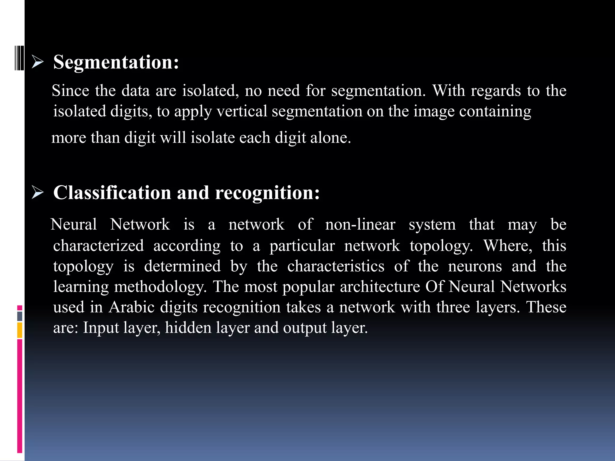 Digit recognition using neural network | PPT
