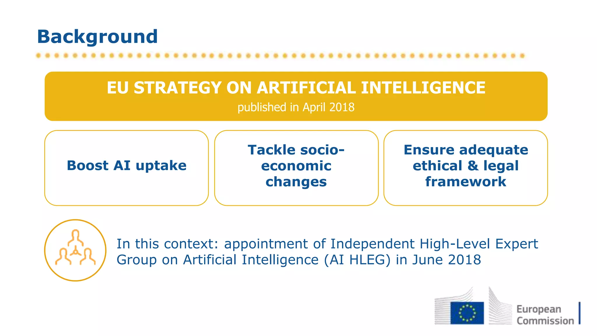 20190528 - Guidelines for Trustworthy AI | PPTX
