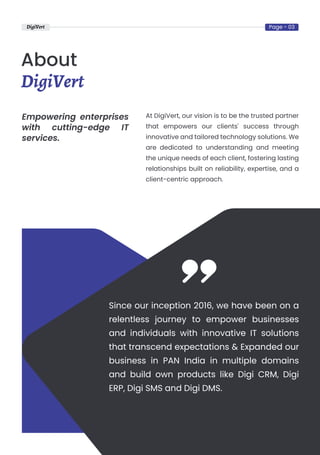 ELEVATING POSSIBILITIES, UNLEASHING INNOVATIONSTART YOUR DIGITAL FUTURE ...