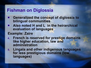 Diglossia | PPT