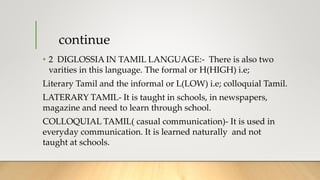 Diglossia | PPTX