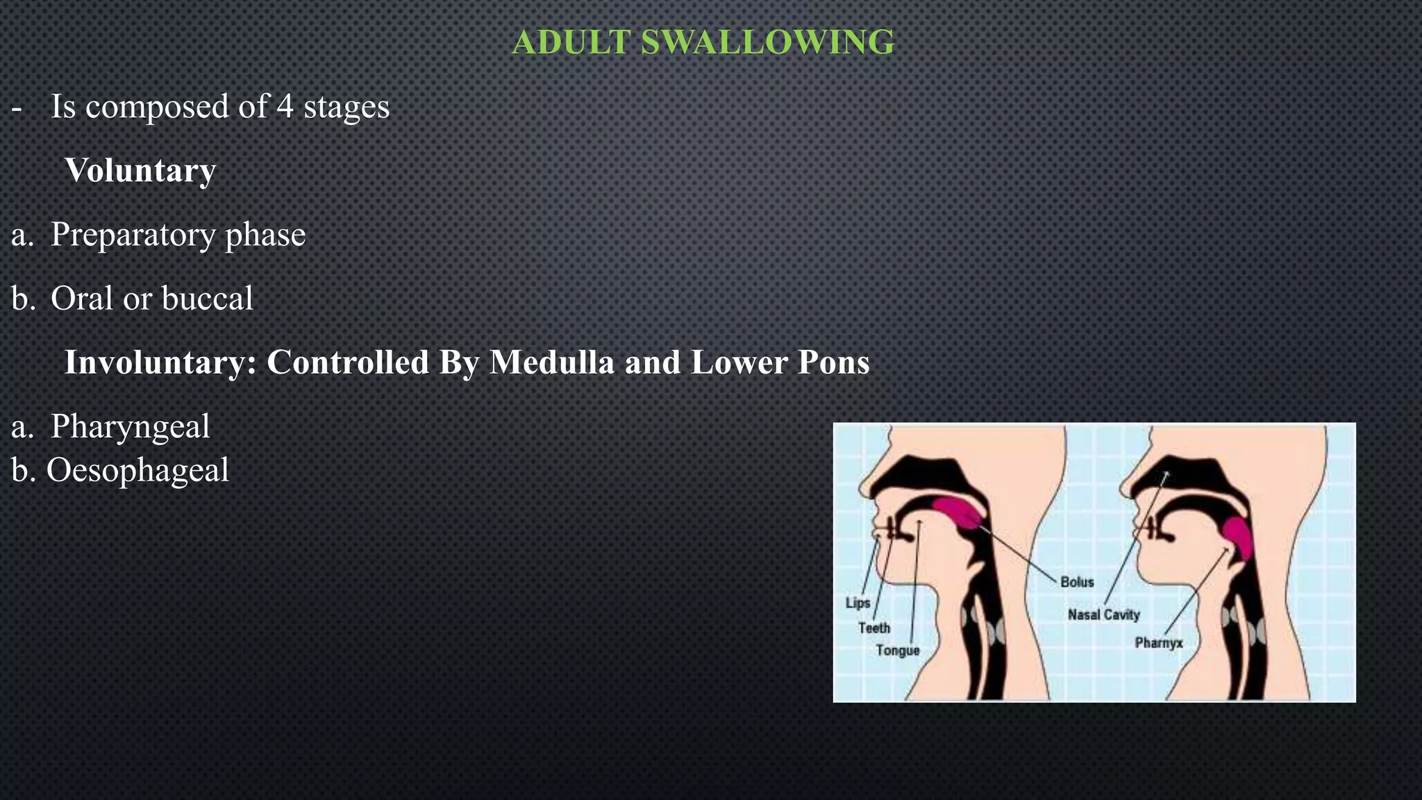 DEGLUTTITION (SWALLOWING) | PPTX