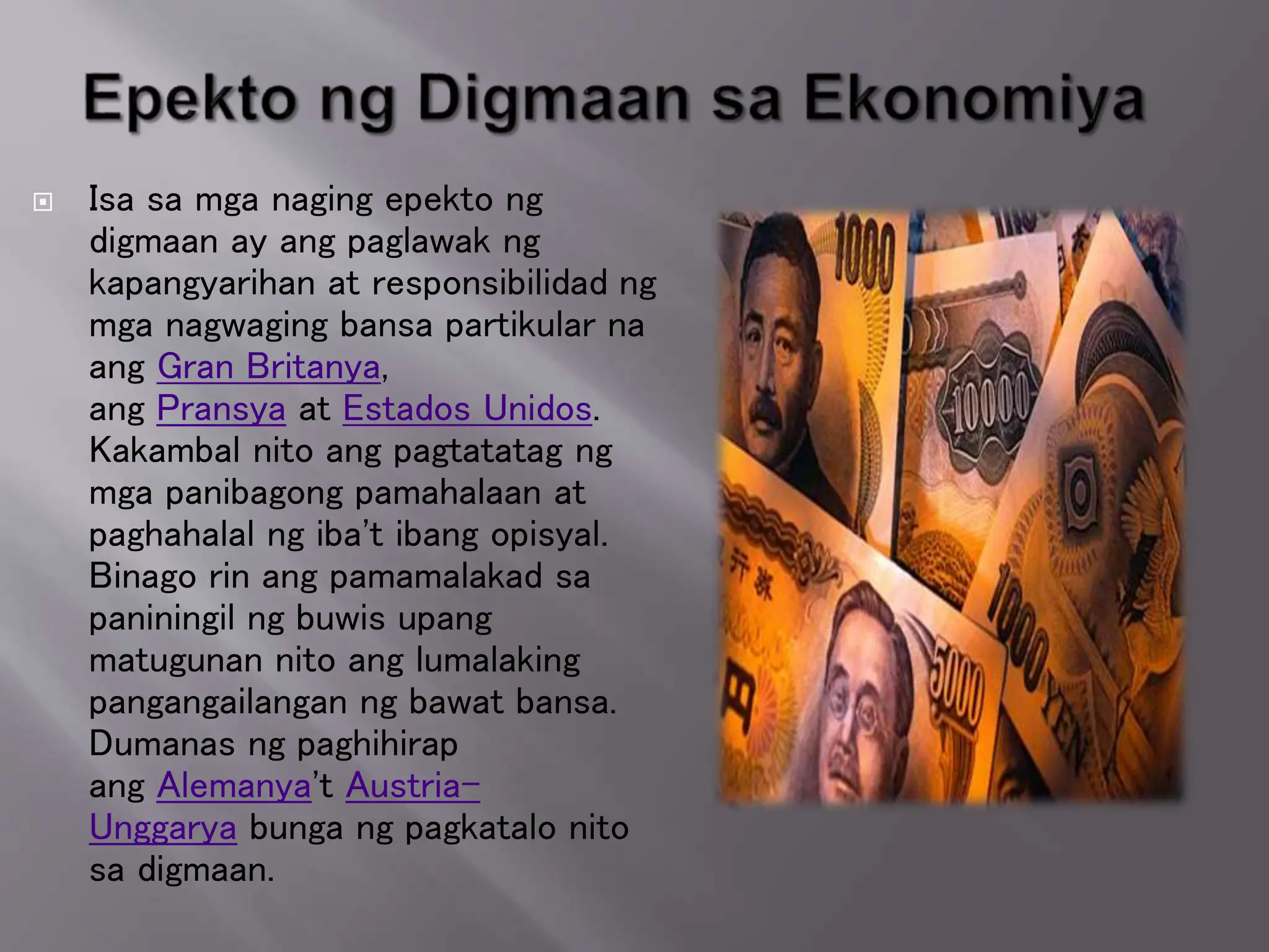 digmaan. unang digmaang pandaigdig grade 8pptx | PPTX