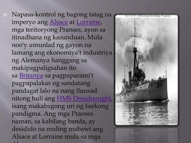 digmaan. unang digmaang pandaigdig grade 8pptx | PPTX