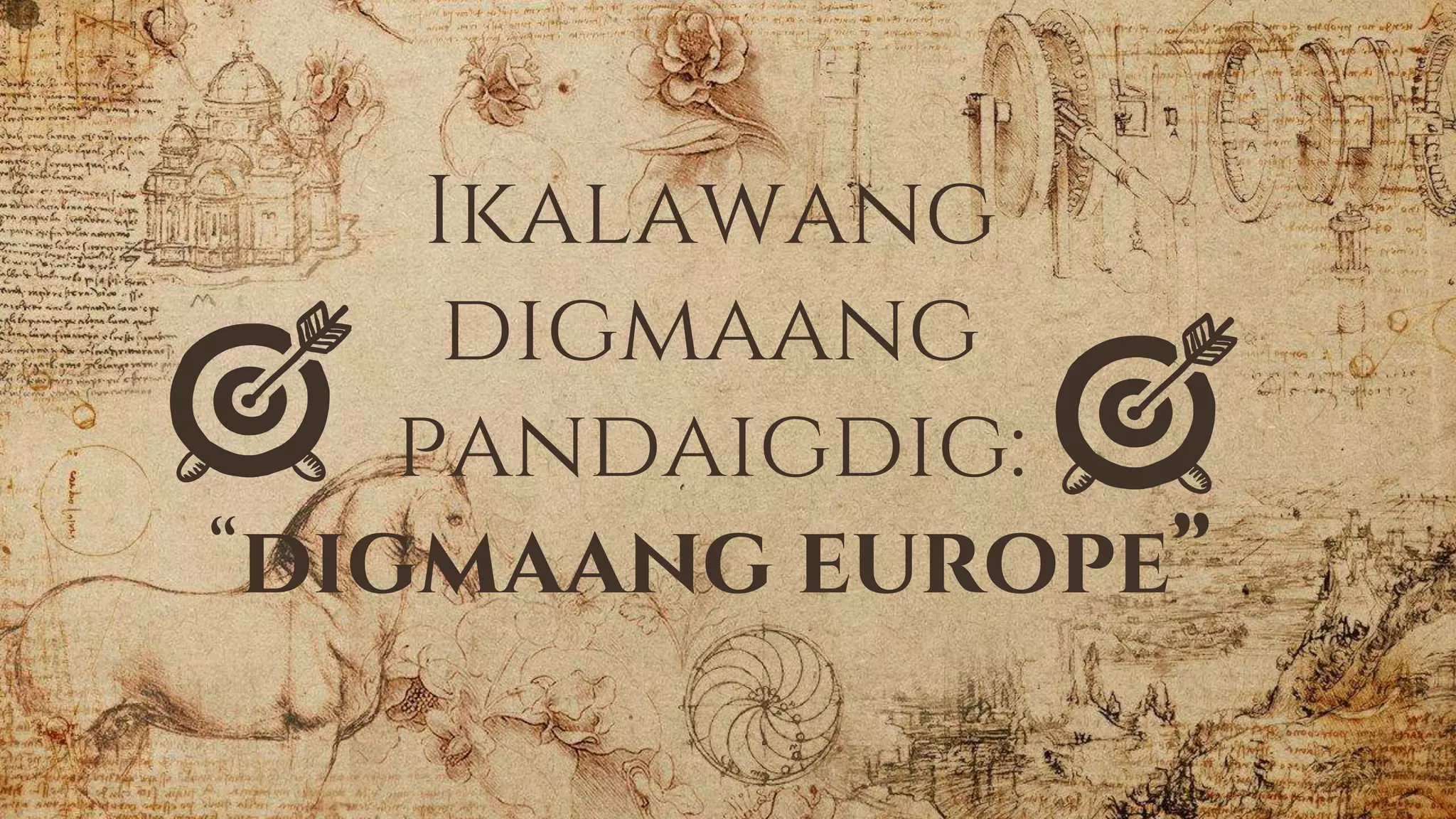 Ikalawang Digmaang Pandaigdig : Digmaang Europe | PPTX