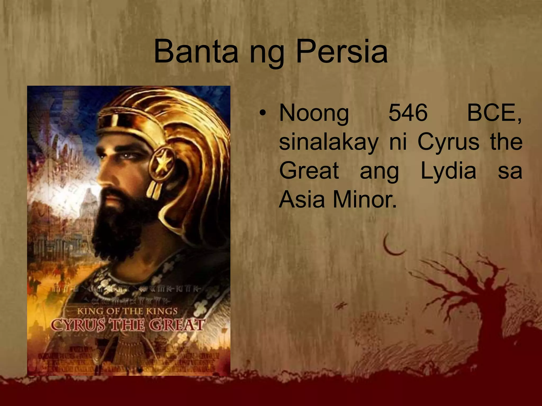 Ang Banta ng Persia | PPTX