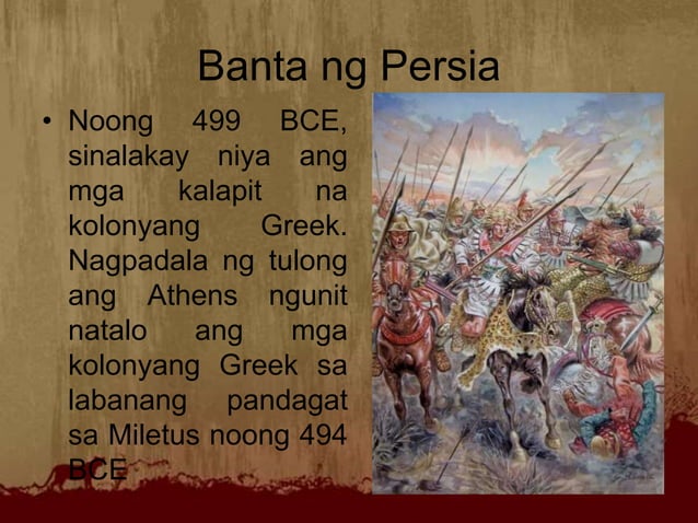 Ang Banta ng Persia | PPTX