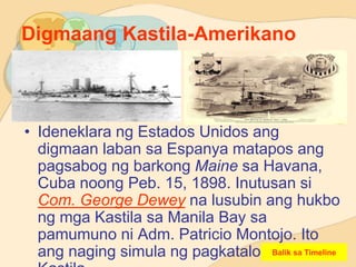Ang hamon isang malayang bansa (digmaang piliipino-amerikan) | PPT