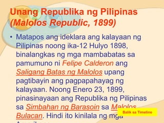 Ang hamon isang malayang bansa (digmaang piliipino-amerikan) | PPT