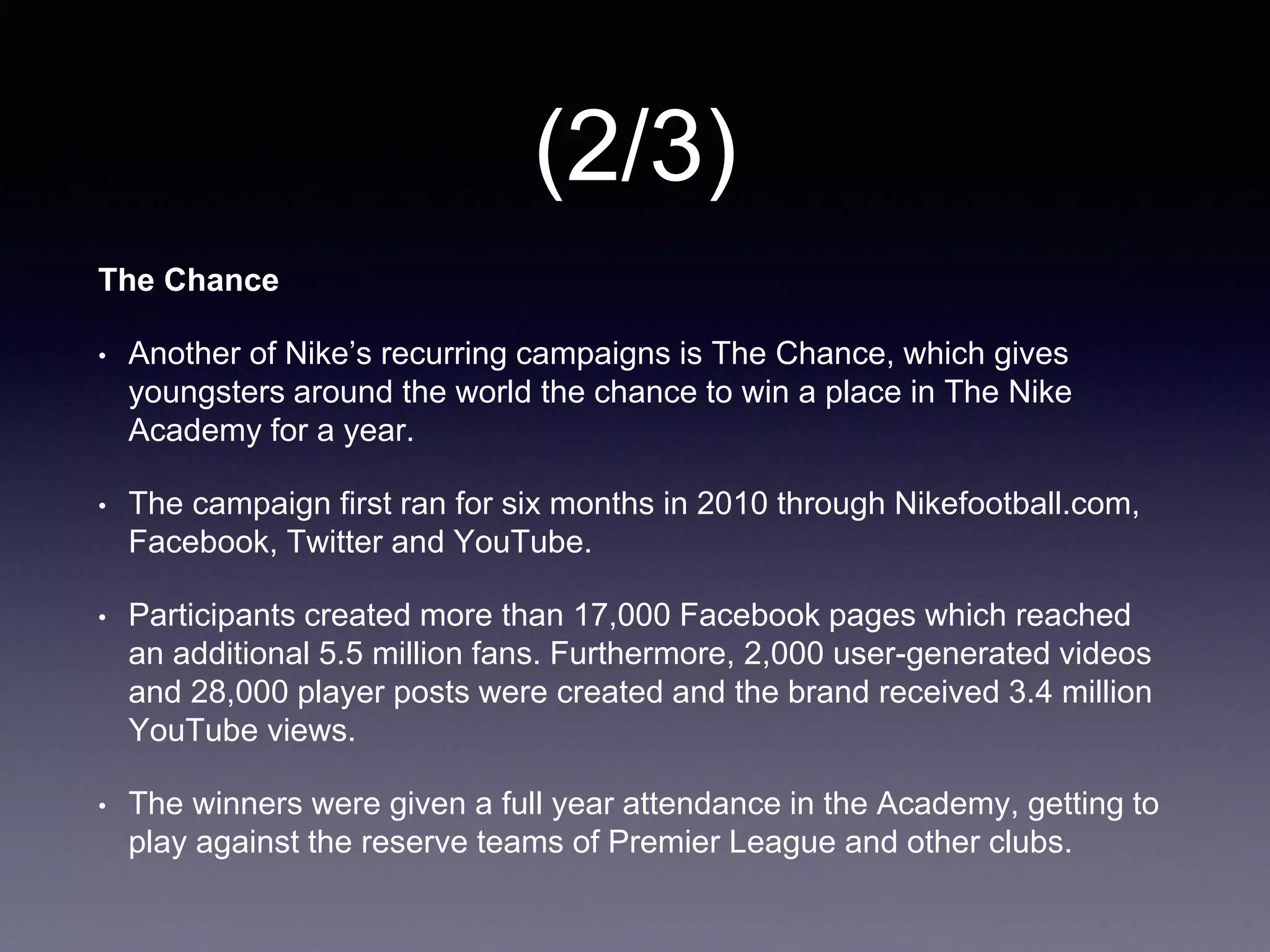Nike Digital Marketing | PPTX
