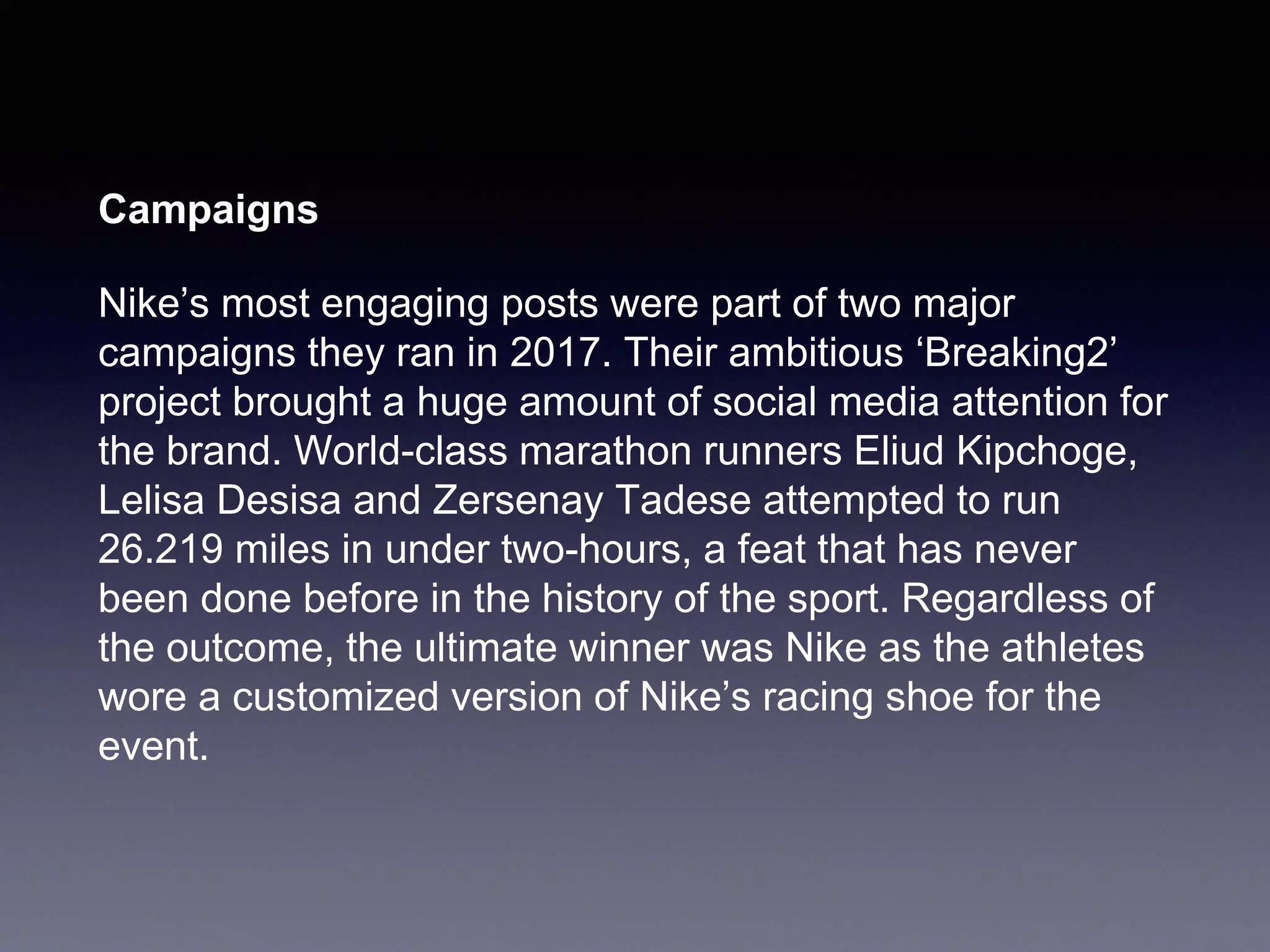 Nike Digital Marketing | PPTX