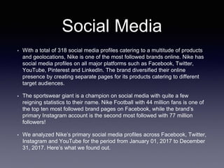 Nike Digital Marketing | PPTX