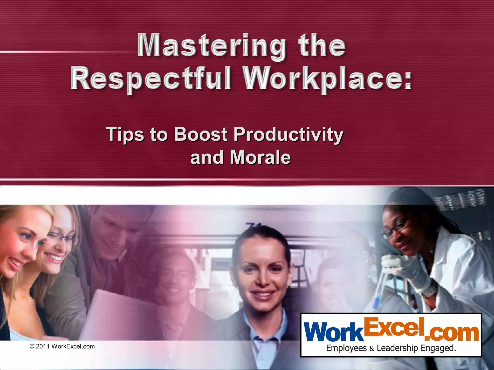 Respect in the Workplace Training PowerPoint, DVD, Web/Online, Movie ...