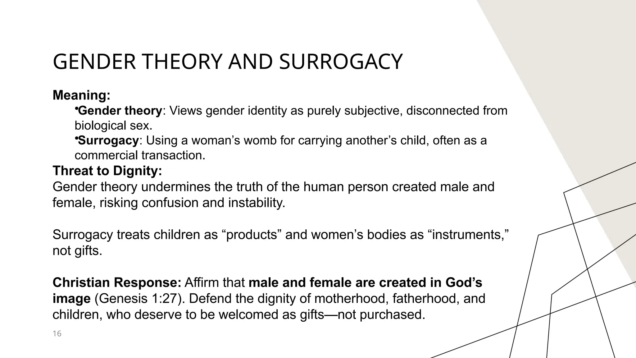 THE INFINITE HUMAN DIGNITY OF THE HUMAN PERSON | PPTX