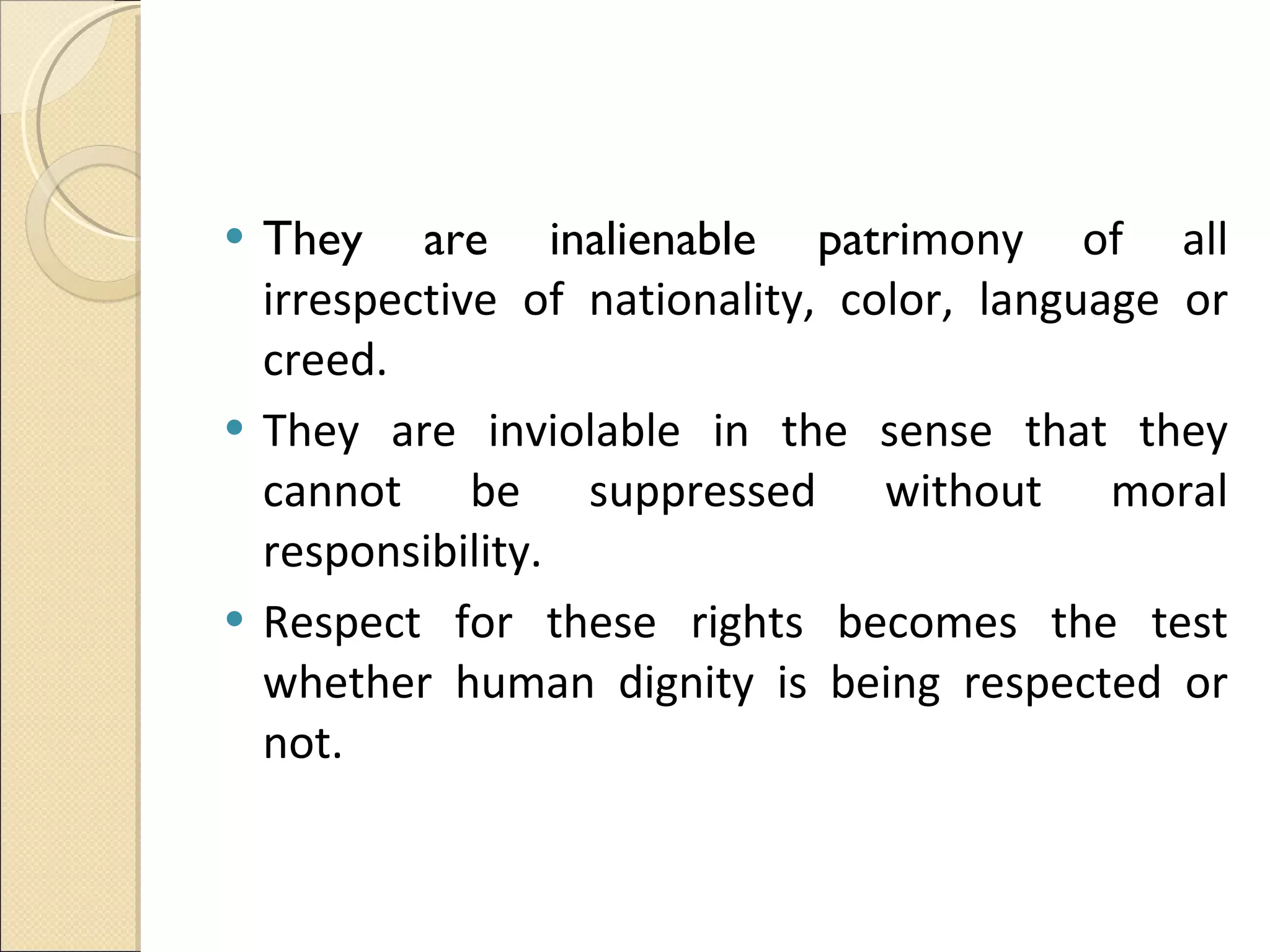 Dignity of the human person | PPT