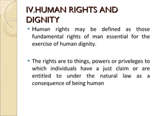 Dignity of the human person | PPT