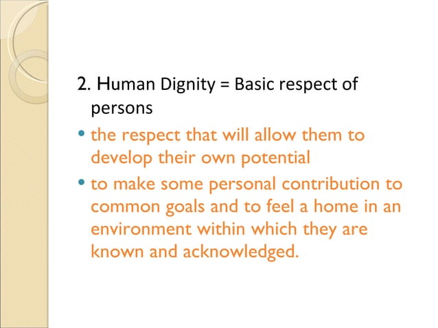Dignity of the human person | PPT | Christianity | Religion & Spirituality