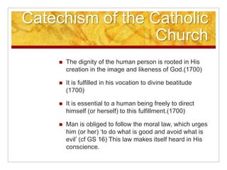 Dignity of the human person yr10 | PPTX